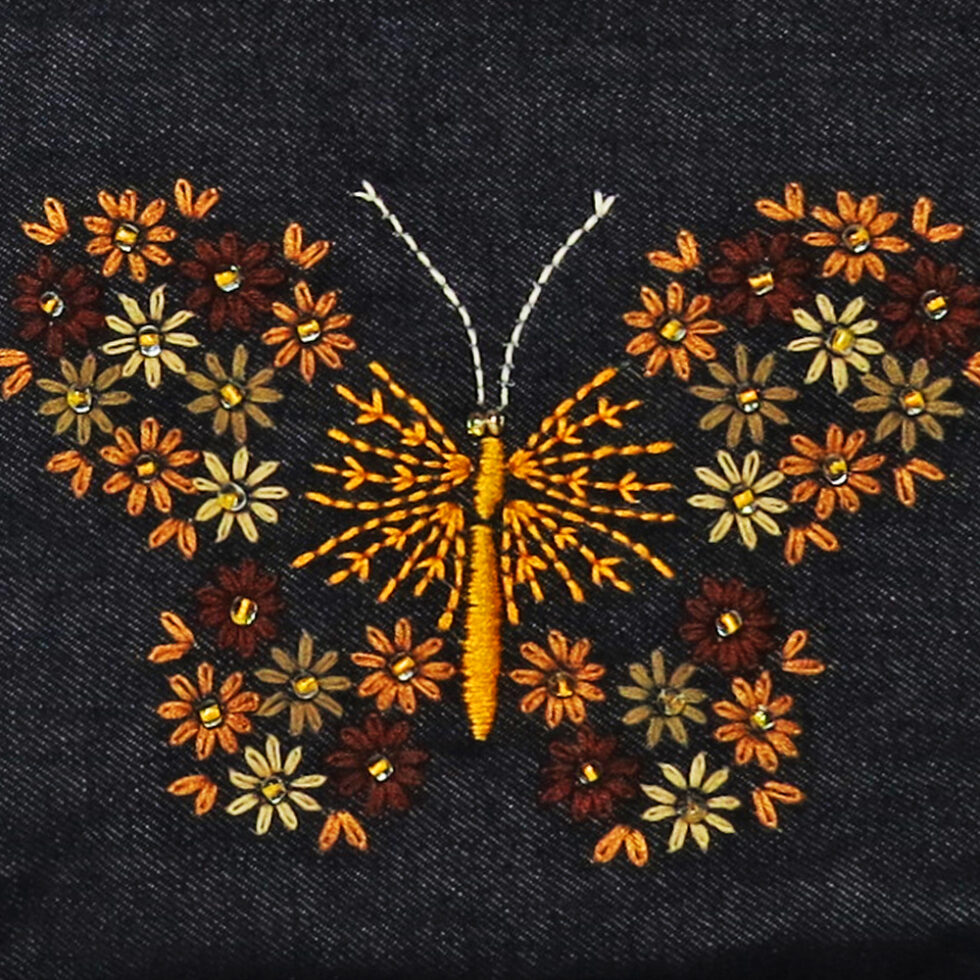 Cosmetiquero Mariposa Café | Cuis